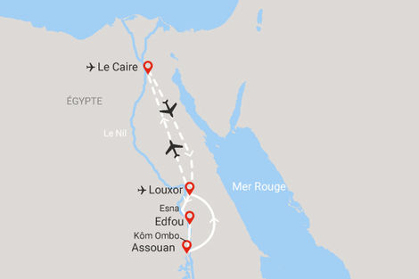 Hôtel Horus (Caire 4* et croisière 5*) Le Caire Egypte