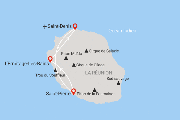 Autotour Sur les Routes de La Réunion (Reunion)